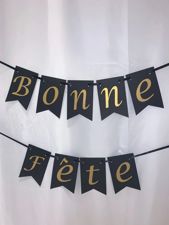 Banderole Bonne fête personnalisable – La Fiesta Ideal